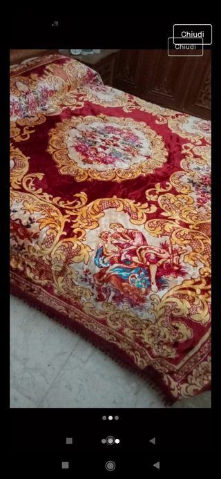 coperta sceniglia particolare antica 