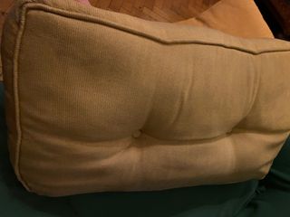 3 cuscinoni divano vintage