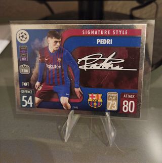 PEDRI Signature Style. Match Attax. de segunda mano por 1 EUR en Sant ...