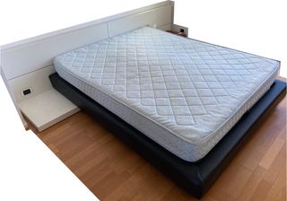 Letto matrimoniale contenitore e cassettiera