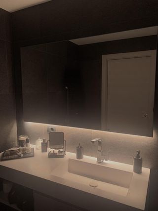 Specchio bagno retroilluminato 140X50
