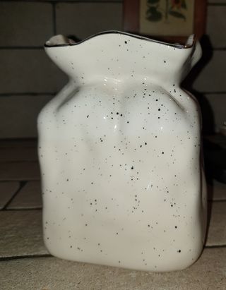 vaso a sachetto in ceramica