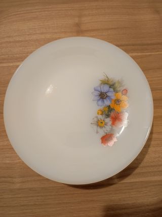 6 piatti frutta/dessert vintage