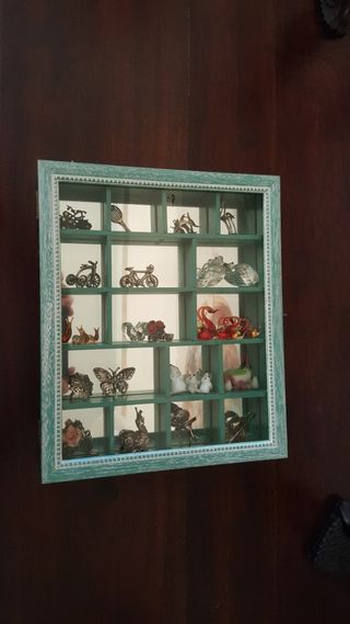 Vetrinetta espositiva per piccoli oggetti