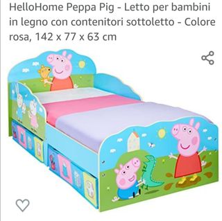 Letto HelloHome Peppa Pig per bambini