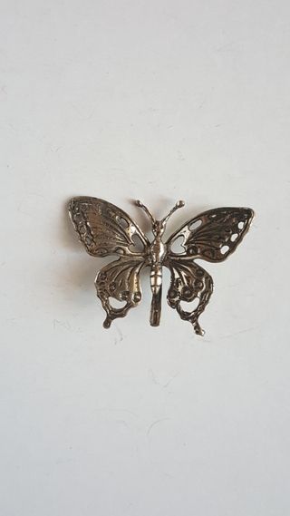 Farfalla in argento 925 con gancio cm.4x3 
