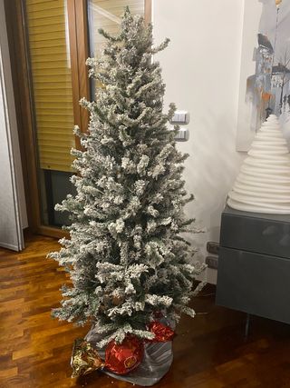 Albero di natale, Bedford180, effetto innevato