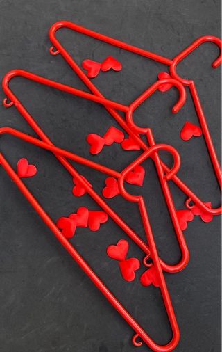 Set 3 stampelle / grucce salvaspazio