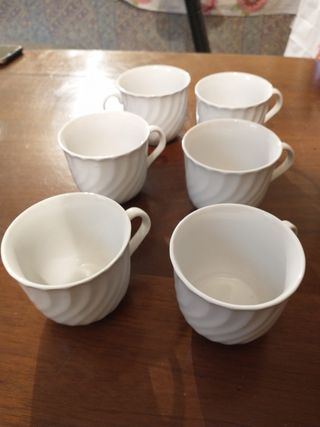 set sei tazzine da caffè 