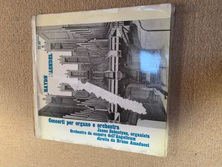 Vinile per organo e orchestra Sebestyen Amaducci