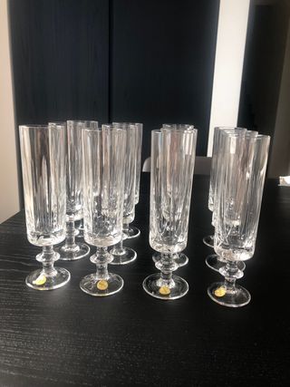 Servizio bicchieri cristallo