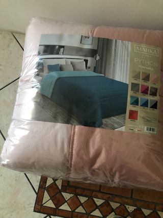 Trapunta colore rosa