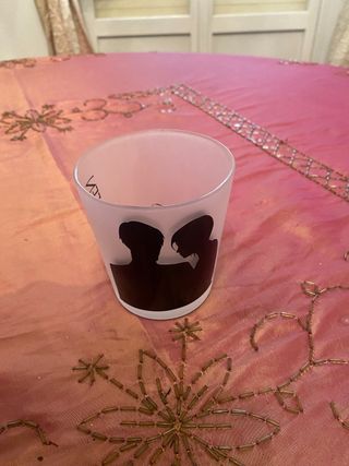 Bicchiere decorato