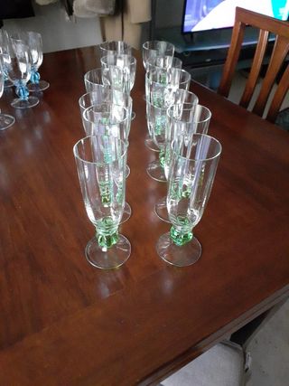 Set bicchieri da 4 in cristallo