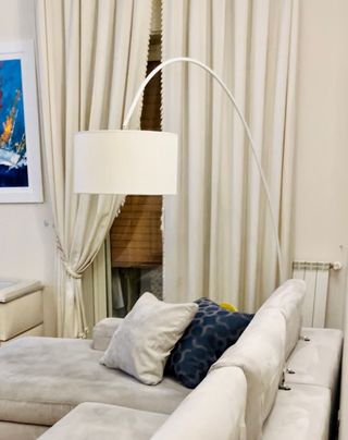 Lampada Piantana ad Arco Curva "Poltrone Sofà"