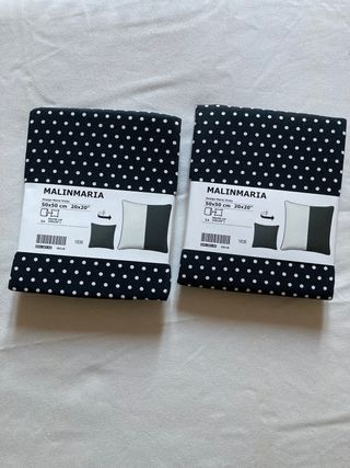 2 fodere ikea per cuscino 50x50