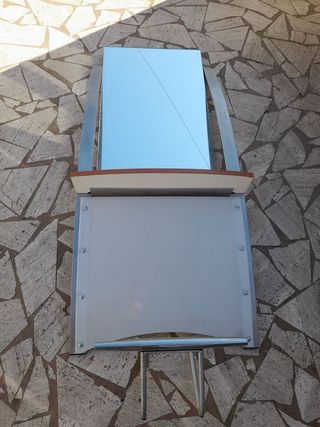 SPECCHIO PER BARBIERE CON MENSOLA ALTO m1,90 LARGO