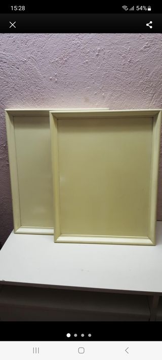 2 vassoi legno 40x54 cm