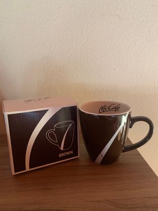 Nuova Mug Mc Cafe Mc Donald's marrone 