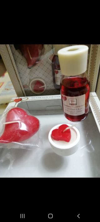 profumatore più candela 