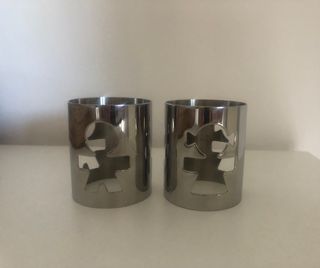 Portatovaglioli Alessi in acciaio inox