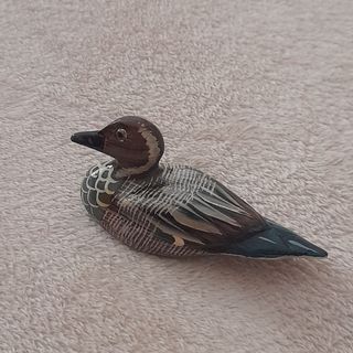 Anatra vintage in legno