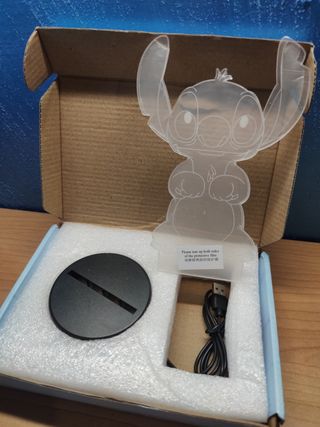 lampada a led Stitch