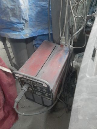 saldatrice a filo 380v più bombole e cannello