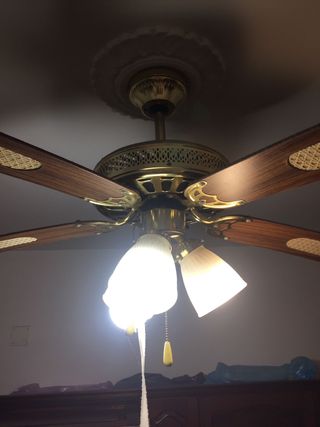 Lampadario a ventilatore 