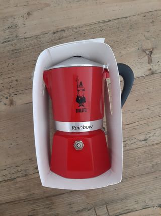 caffettiera Bialetti NUOVA rossa