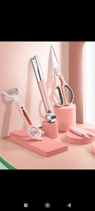 kit utensili con lame  in acciaio 