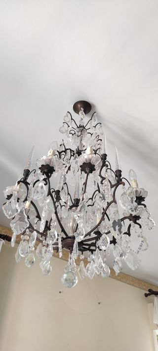 coppia lampadari in cristallo €3.500