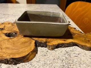 Vasetto bonsai grès smaltato