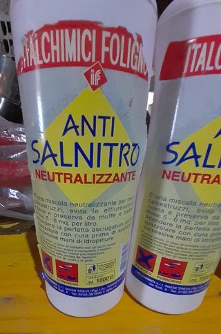 ANTI SALNITRO
neutralizzante 1000 ml x 6 pezzi