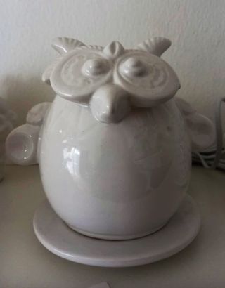 GUFO D'APPOGGIO H.14CM NUOVO CON CARTELLINO