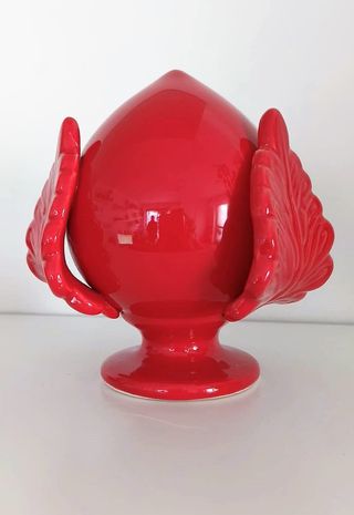 PUMO ROSSO H.12 CM NUOVO CON CARTELLINO 