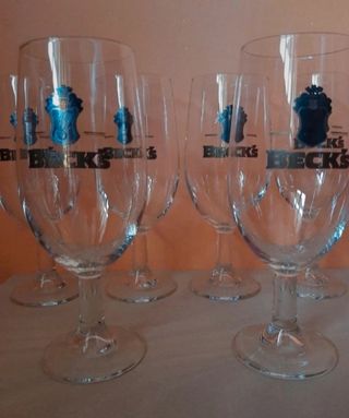 Set 6 calici Beck's