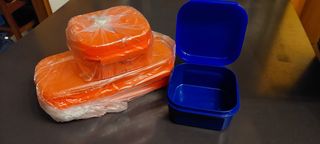 Set Contenitori a Baule Tupperware (3 Pezzi)