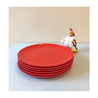 Set piatti in melamina vintage