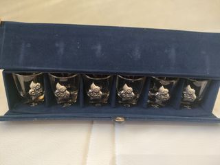 Bicchierini laminato argento