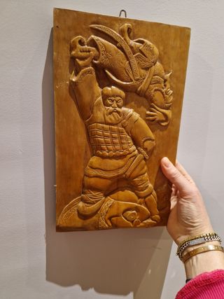 Quadro scultura etnico