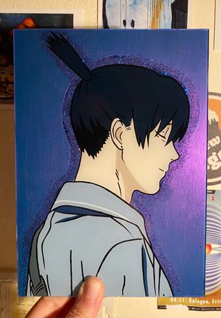 Aki Hayakawa glass painting