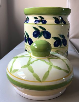 Barattolo in ceramica 