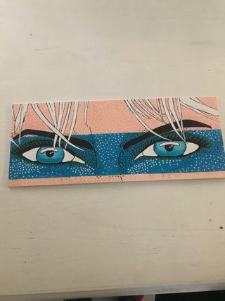 Quadro fatto a mano "occhi pop'