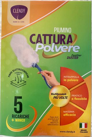 Piumino cattura polvere simile Duster + 5 ricarich