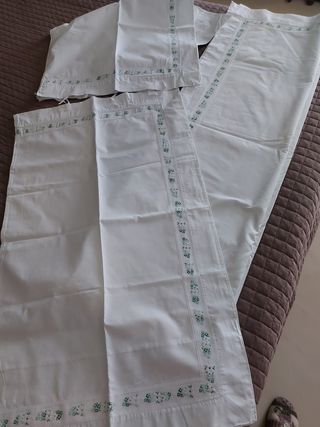 lenzuolo antico anni 60