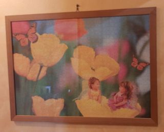 quadro puzzle con cornice