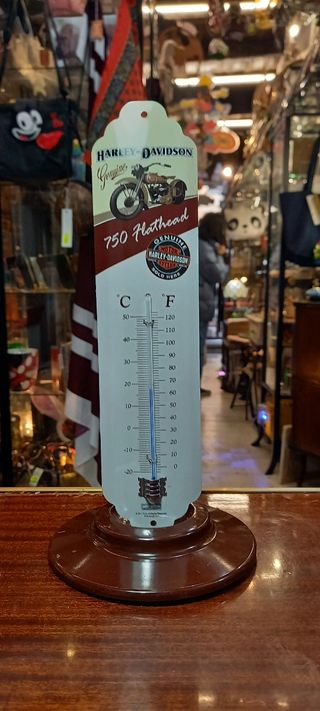 termometro in metallo Harley Davidson