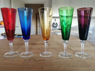 calici vetro colorato
