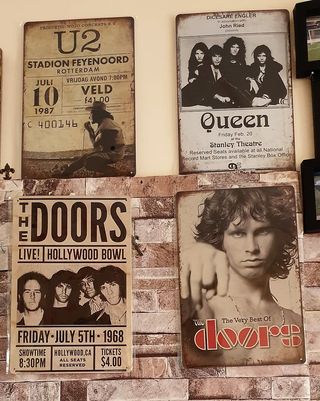 DOORS / Jim Morrison targhe in metallo decorazione